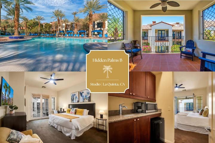 Picturesque Legacy Villas Studio Near Main Pool #B - La Quinta, CA