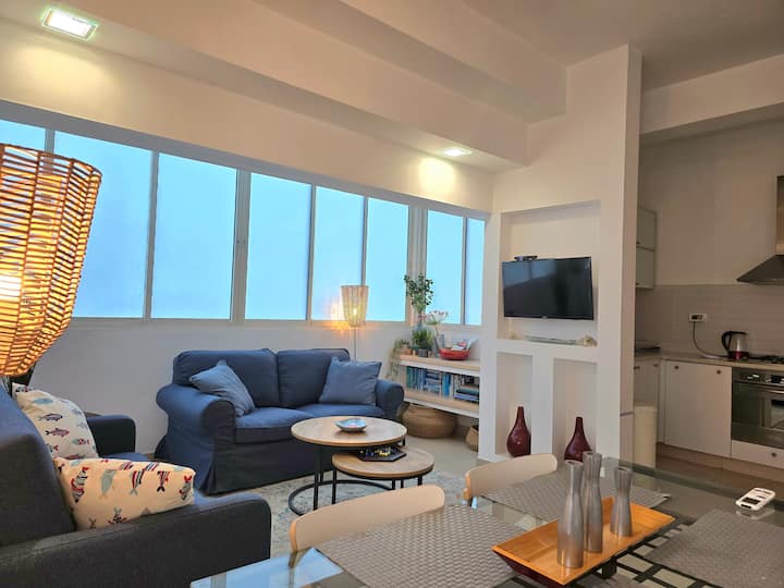 Light Filled 2 Bedroom 2 Bath Near Dizengoff+beach - Telavive