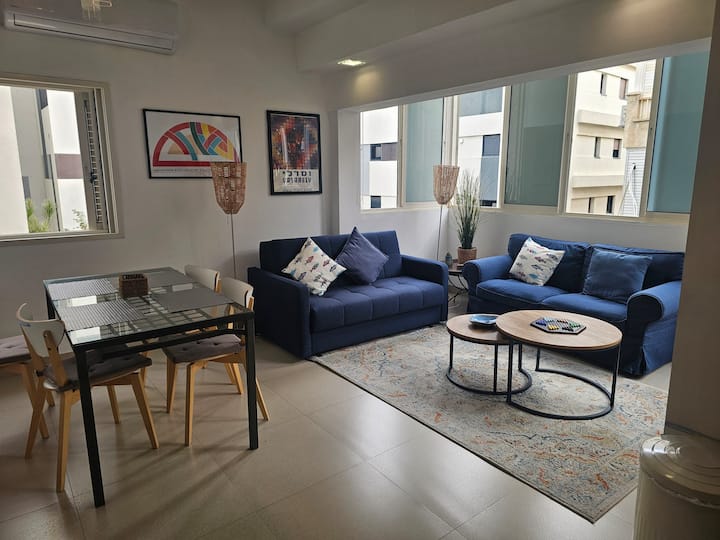Light Filled 2 Bedroom 2 Bath Near Dizengoff+beach - Tel Aviv-Yafo