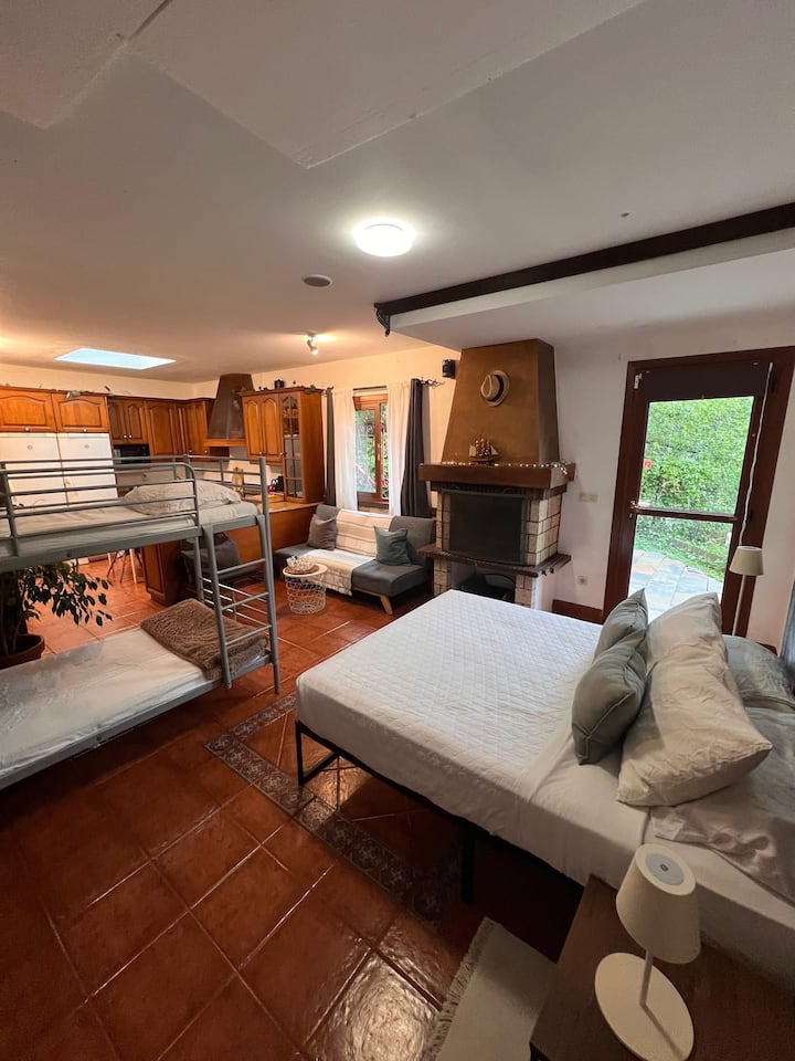 Garden Loft Apartment With Barbecue, Solarium - Lezo