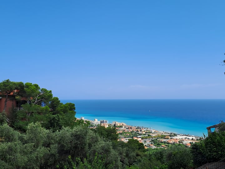 Familie Huis Met Zeezicht - Ventimiglia
