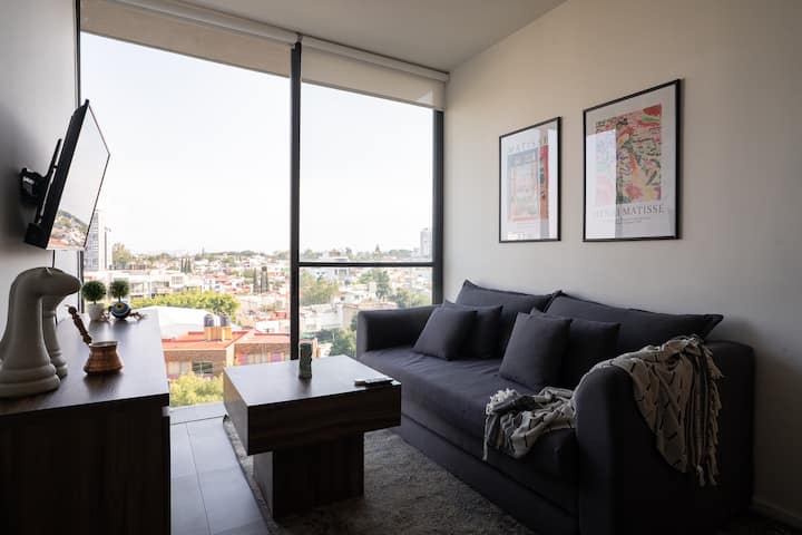 3 Min To 3 De Marzo Stadium, Rooftop And Pool - Zapopan