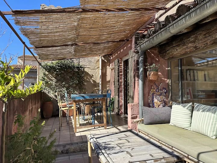Maison La Roquette Terrasse Ombragée - Arles