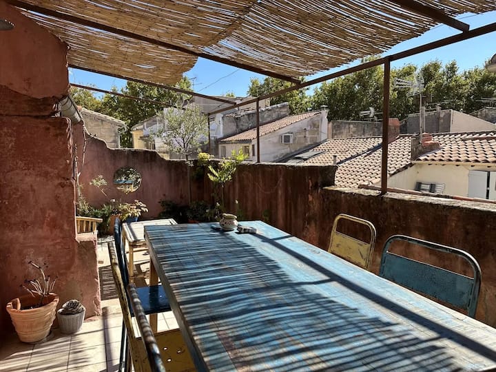 Maison Arlésienne De Charme Avec Grande Terrasse - Arles