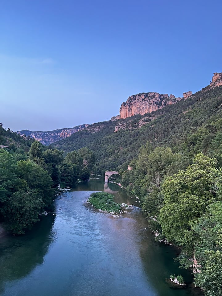 Maison Personnelle Simple Et Cosy; Bordure Rivière - Millau