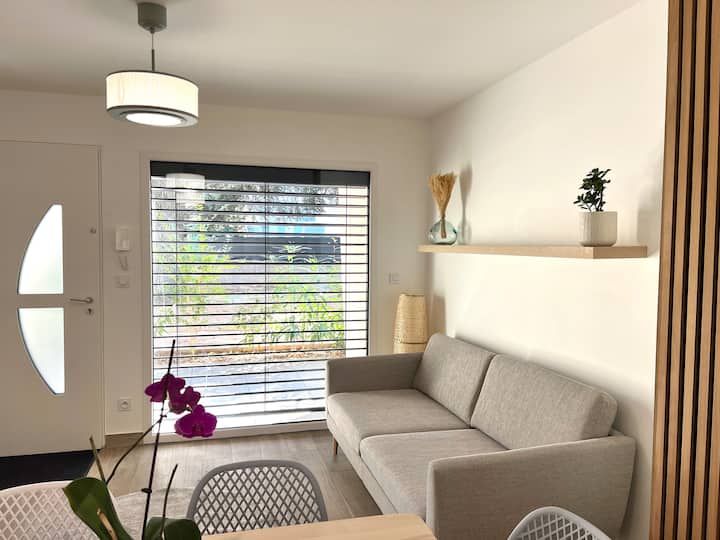 T2 Terrasse & Jardin Privatif - Brignais