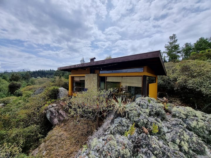 Cabaña Con Espectacular Vista Al Lago - Ubaté