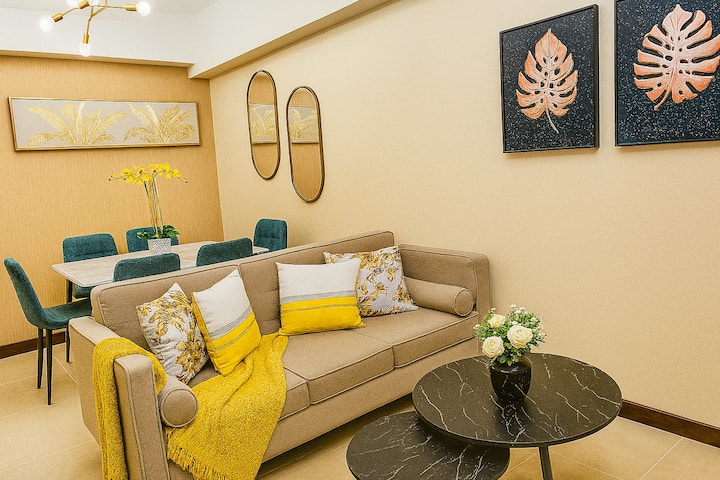 Charming 2br Suite W/skyline View+karaoke - Quezon City