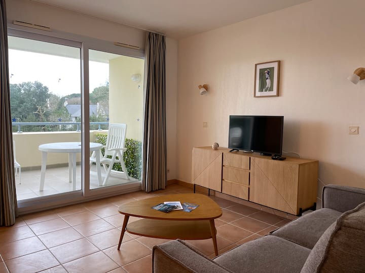 Bel Appartement Avec Terrasse, Parking Sécurisé - Guérande