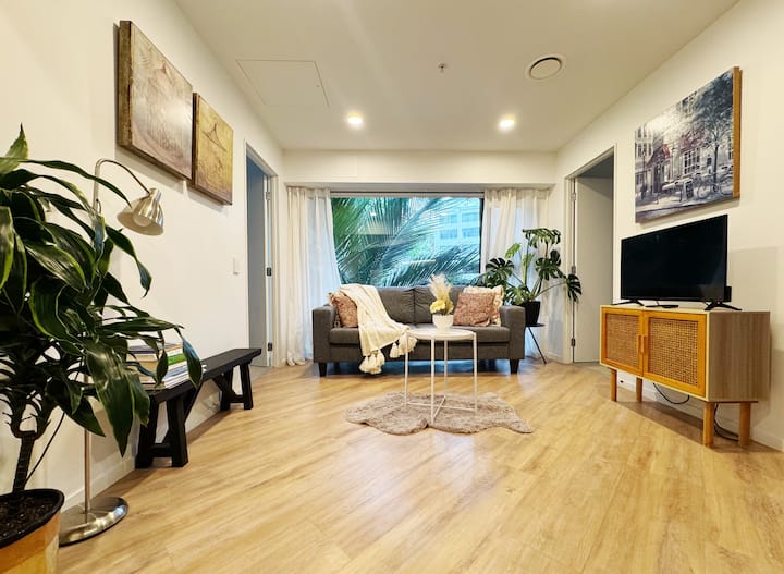Parkview Central 2房公寓with Carpark - Auckland