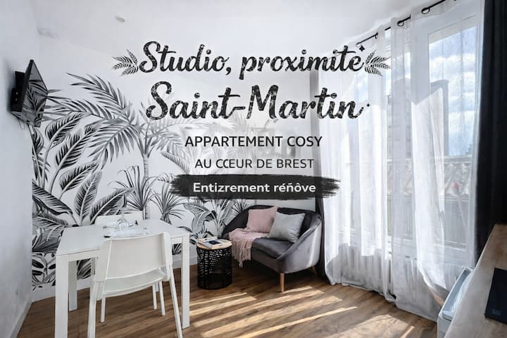 Studio Proche Saint-martin/centre - Brest