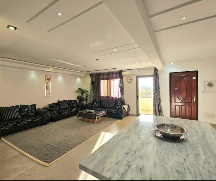 S+2/100m2/4pers/proche Aéroport - Monastir