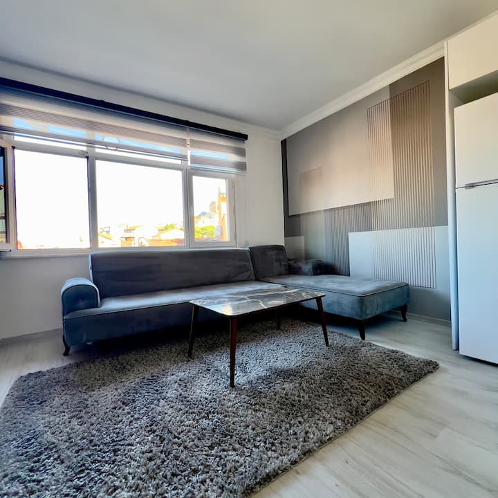 4/luxus-apartment Mit Jacuzzi, Meerblick & 2bädern - Fatih