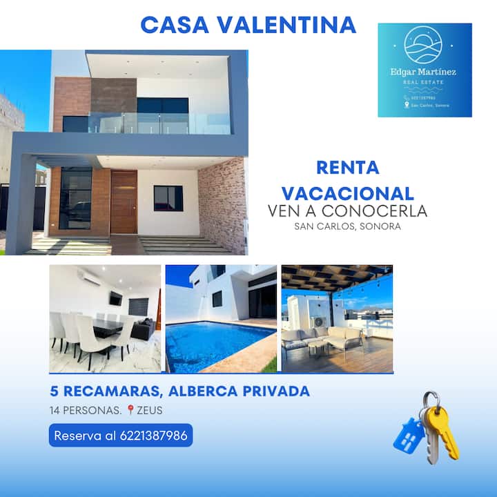 Casa Valentina En San Carlos - Guaymas