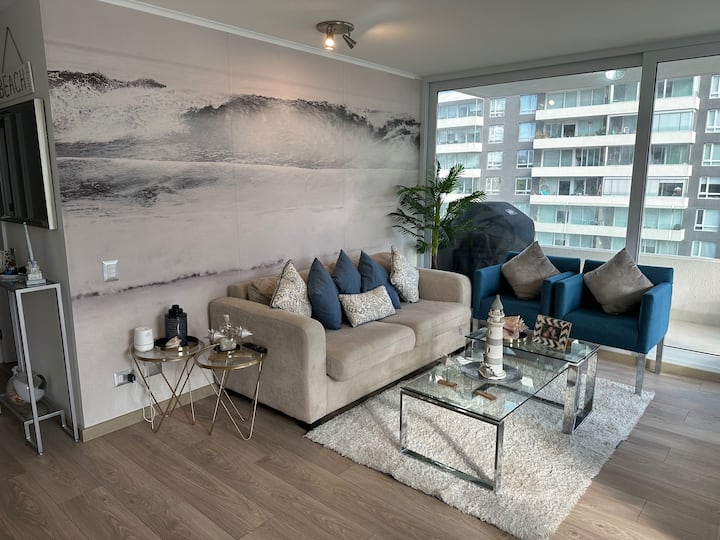 Nuevo Y Hermoso Depto En Costa De Montemar Concon - Concón