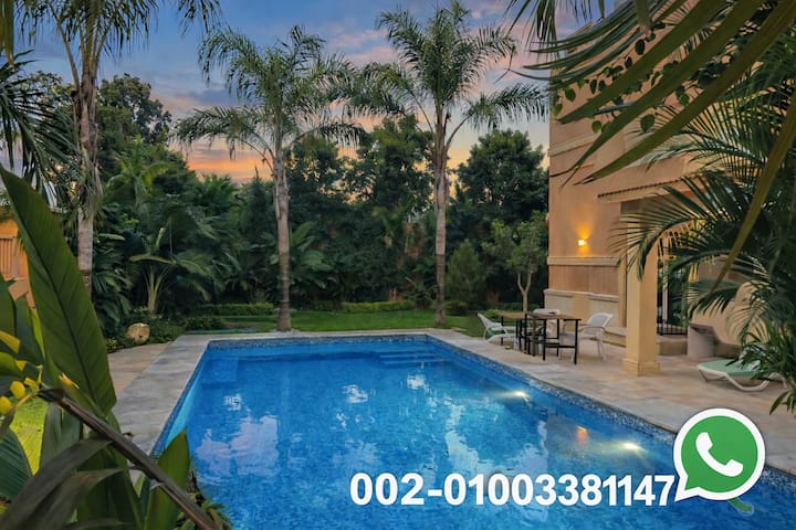 فيلا فارهة باطلالة على القاهرة والشيخ زايد - カイロ