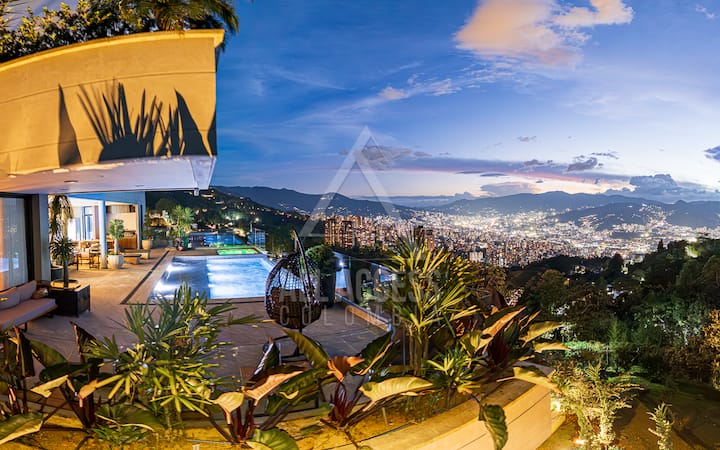 12br Luxury Villa Infinity Pool Jacuzzi 360° Views - Kolumbien