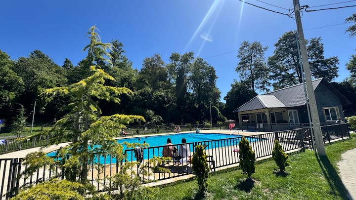 Pucón Casa Familiar En Condominio Privado - Pucon