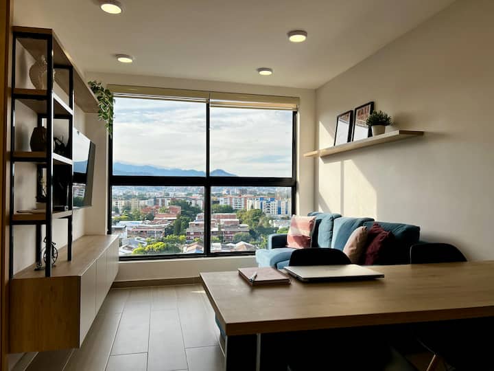 Moderno | A/c | Parqueadero | Vista | Piscina |Gym - Cali
