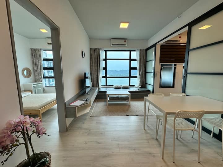 Seaview海景 L Homestay Jesselton Quay 31th【靠近加雅街和码头】 - Kota Kinabalu
