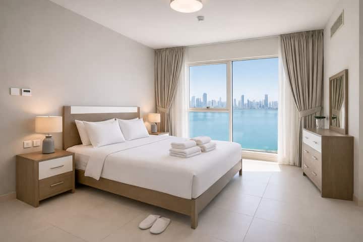 Luxury Gulf-view | Al Qasba | Pool | Gym | Parking - Sharjah