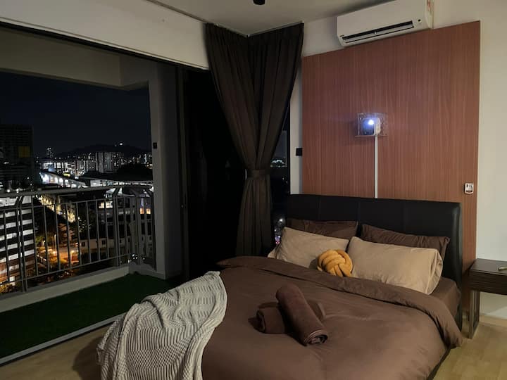Kl Private Cinema & Jacuzzi| Free Netflix|near Mrt - Malaysia