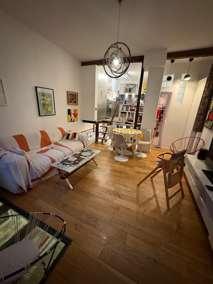 Beautiful Design Loft 47 M2, Ground Floor, Very Quiet Passage - Nogent-sur-Marne