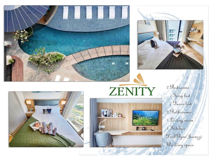 D1. Hcm 5* 2 Master Br_free Pool&gym&jacuzzi - Hô Chi Minh-Ville