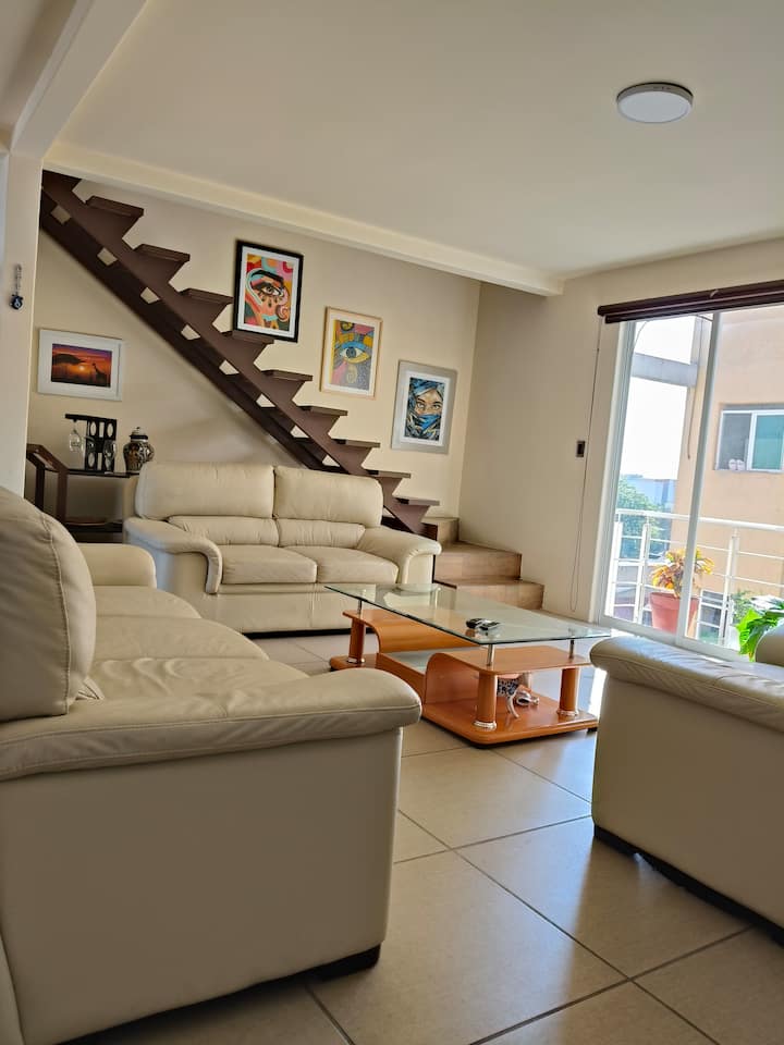 Cozy 3br With A Private Bathroom In Each Room.roof - Mexico City