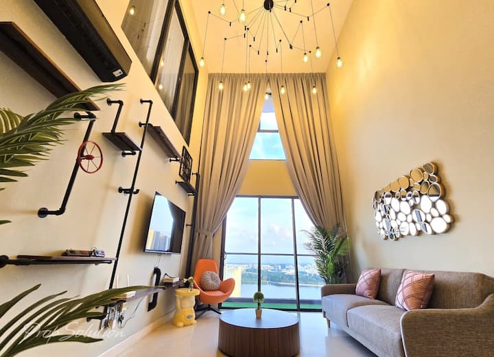 Loft Suite Seaview Jb Ciq 2br 7pax - Woodlands