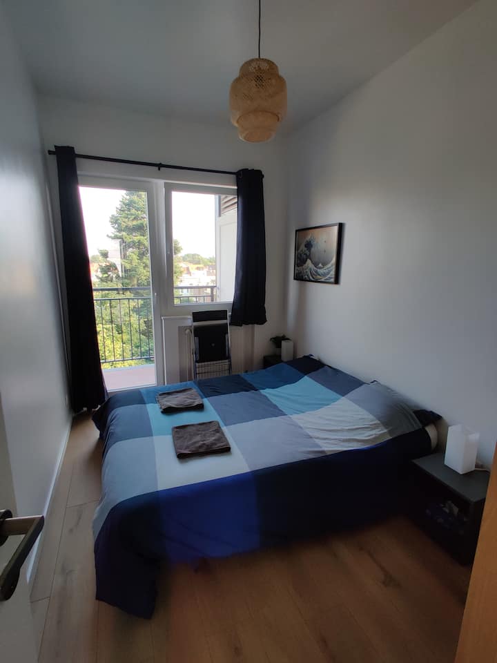 Chambre Avec Balcon Et Vue Sur Jardins - Auderghem