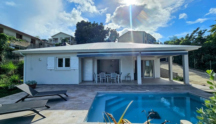 Villa Zeyali 6p Confort Central Calme Piscine - Martinique
