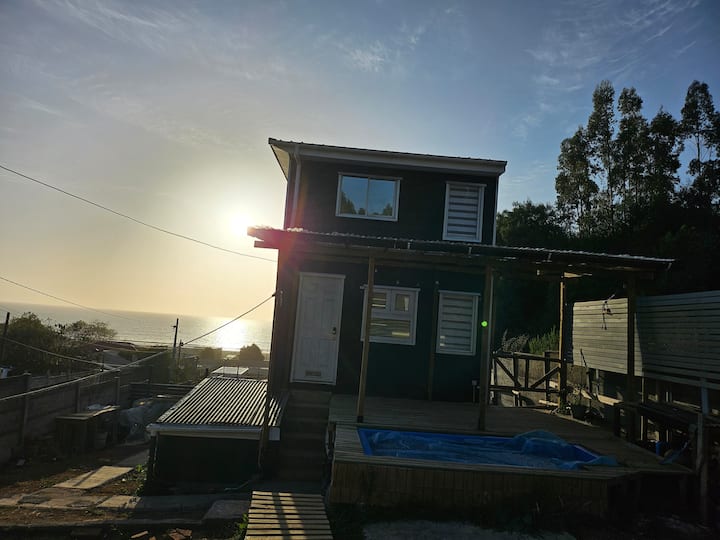 Cabaña Frente Al Mar - Coronel