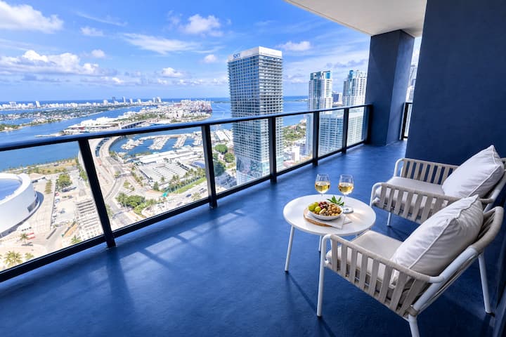 Vistas Increíbles! Luxury! 3 Br Nuevo 5 Estrellas - Miami