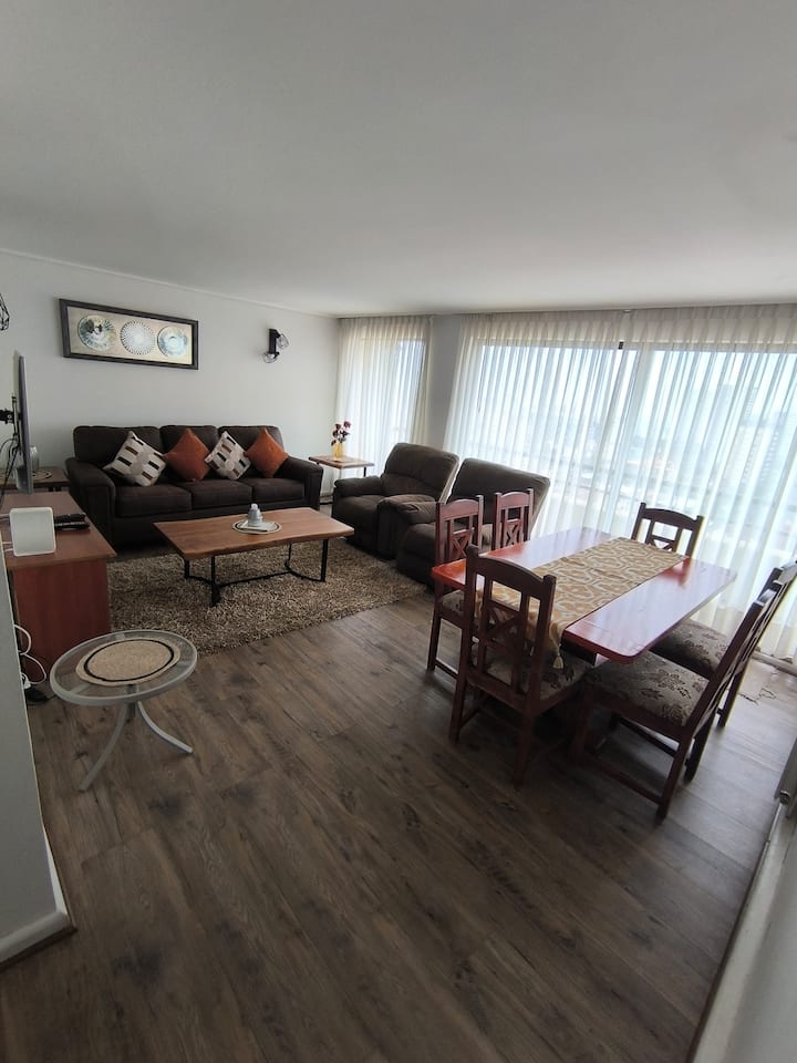 Departamento Central  Viña Del Mar Poniente. - Viña del Mar