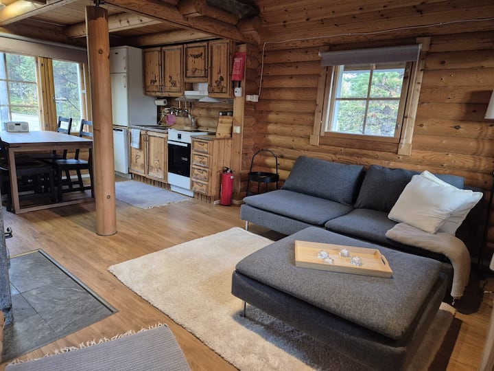 Private Log Cabin By The Lake Of Inari - Inari