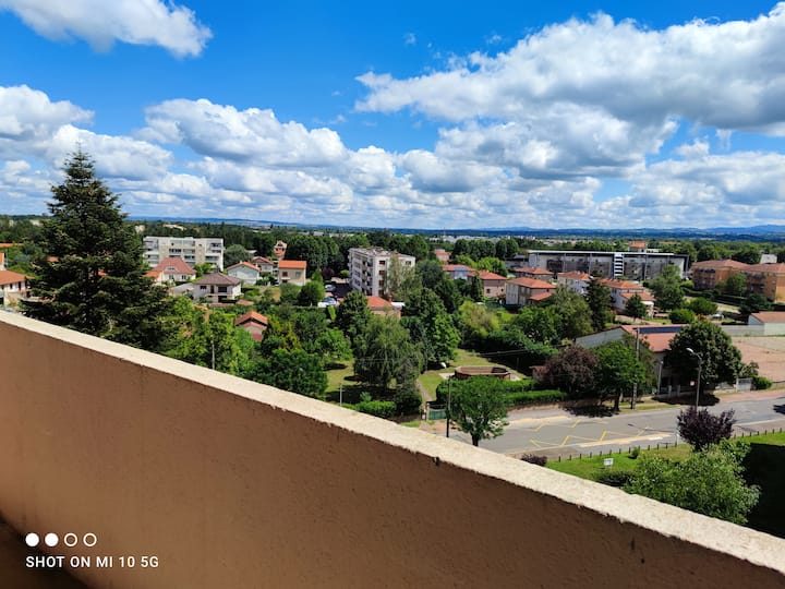 Loue F4 (3 Chambres)+ Parking Gratuit - Ibis Budget Roanne Hôtel
