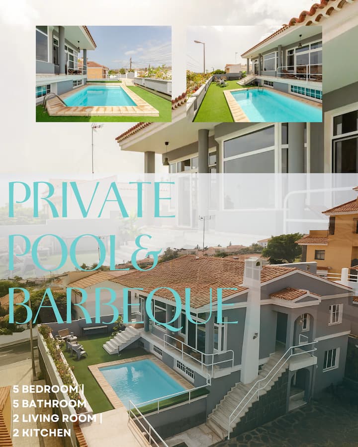 Relax By Your Private Pool Wifi And Canary Views - Gran Canaria