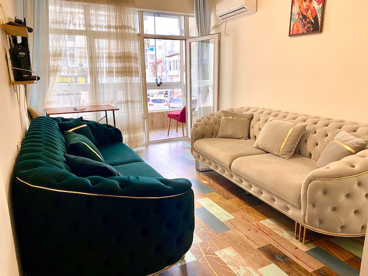 Licensed Xxl Big Flat Near Oldtown - Antalya