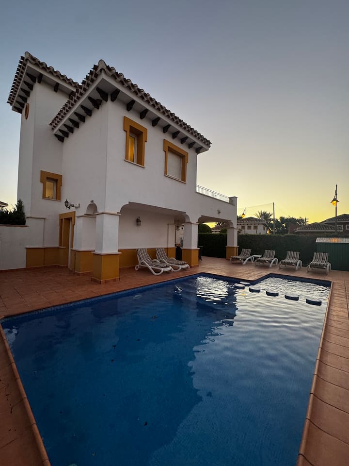 Luxury Golf Villa With Private Pool Murcia - Cartagena