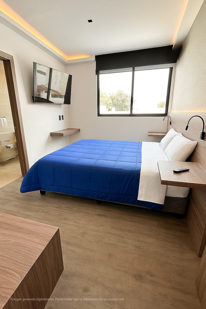 Suites Covadonga 21a | Cama King Size | Todo Nuevo - Mexico City