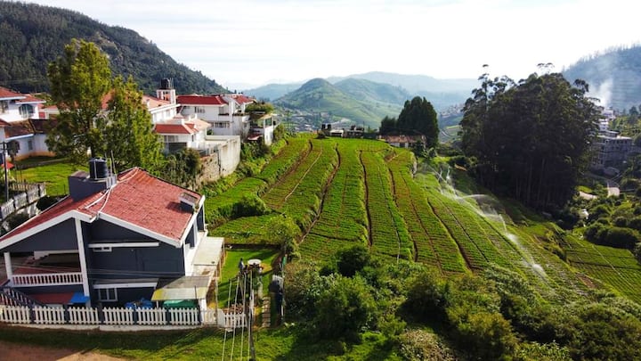 Tiger Hill 3bhk Scenic Villa, Wifi, 3-kms To Ooty - Ooty