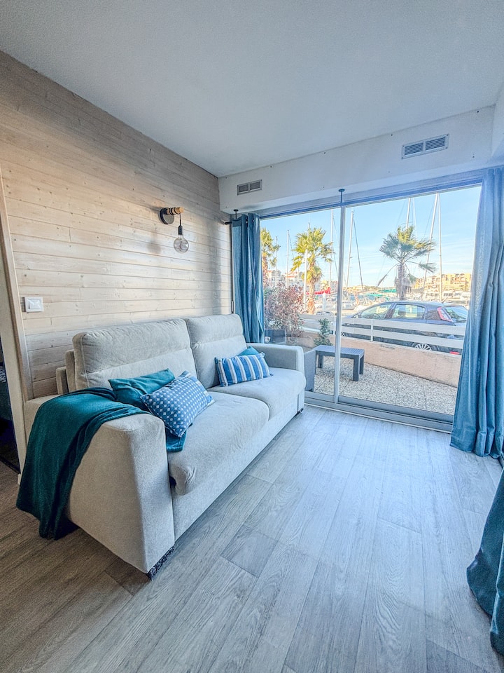 Charmant Studio | Plein Port | Escapade | Idéal - Gruissan