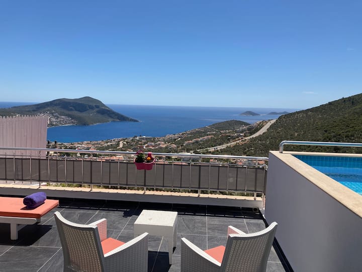 öZel Havuzlu Balayı Suiti - Kalkan