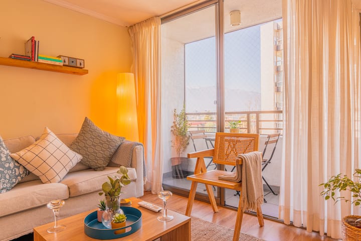 Vista Cordillera | Metro- A/c-piscina-estadio - Santiago