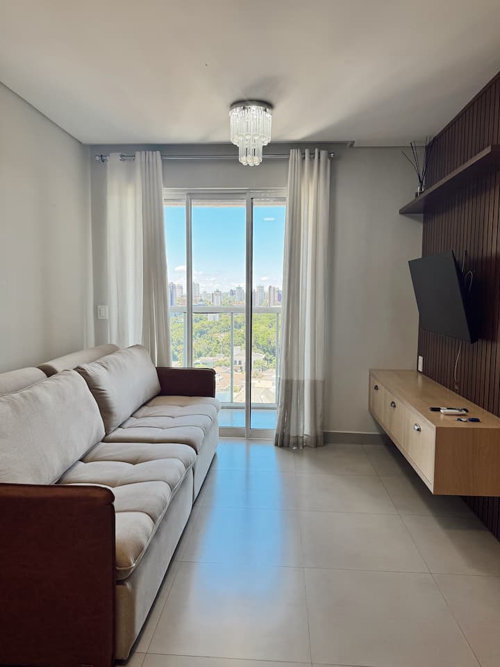 Apto Grande | Vista Incrível | 2 Vagas De Garagem - Foz do Iguaçu