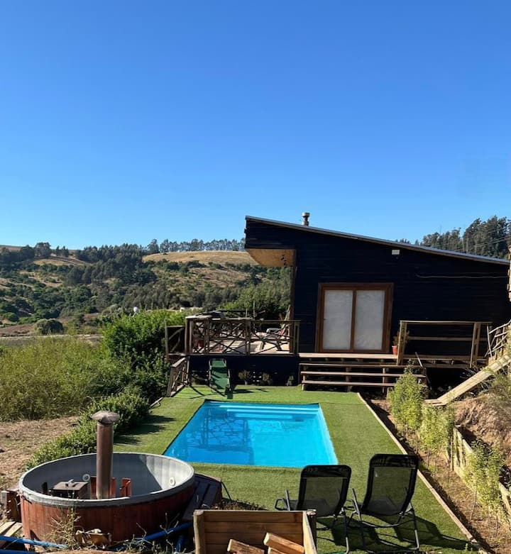 Casita De Campo / Piscina + Tinaja Privadas - San Antonio