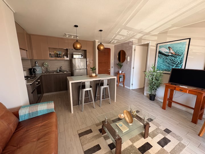 Qta Hermoso Y Céntrico Depto. 1d 1b Estac. Incl. - Quillota