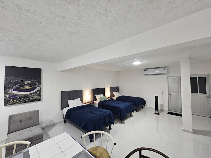 Departamento Estadio Monterrey - Guadalupe