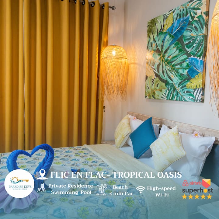 Appartement 3 Chambres –Piscine–proche De La Plage - Mauritius